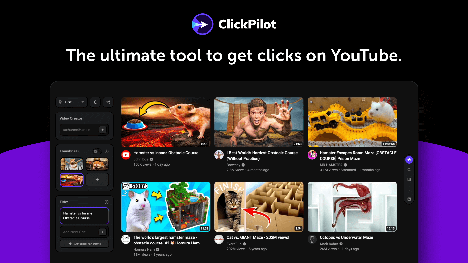ClickPilot - YT Creator Tools